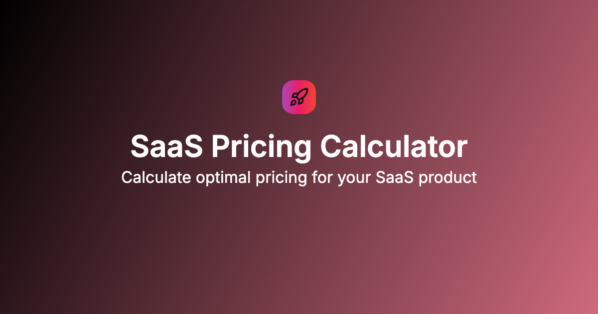 SaaS Pricing Calculator - Free Online Tool | BoilerplateHub